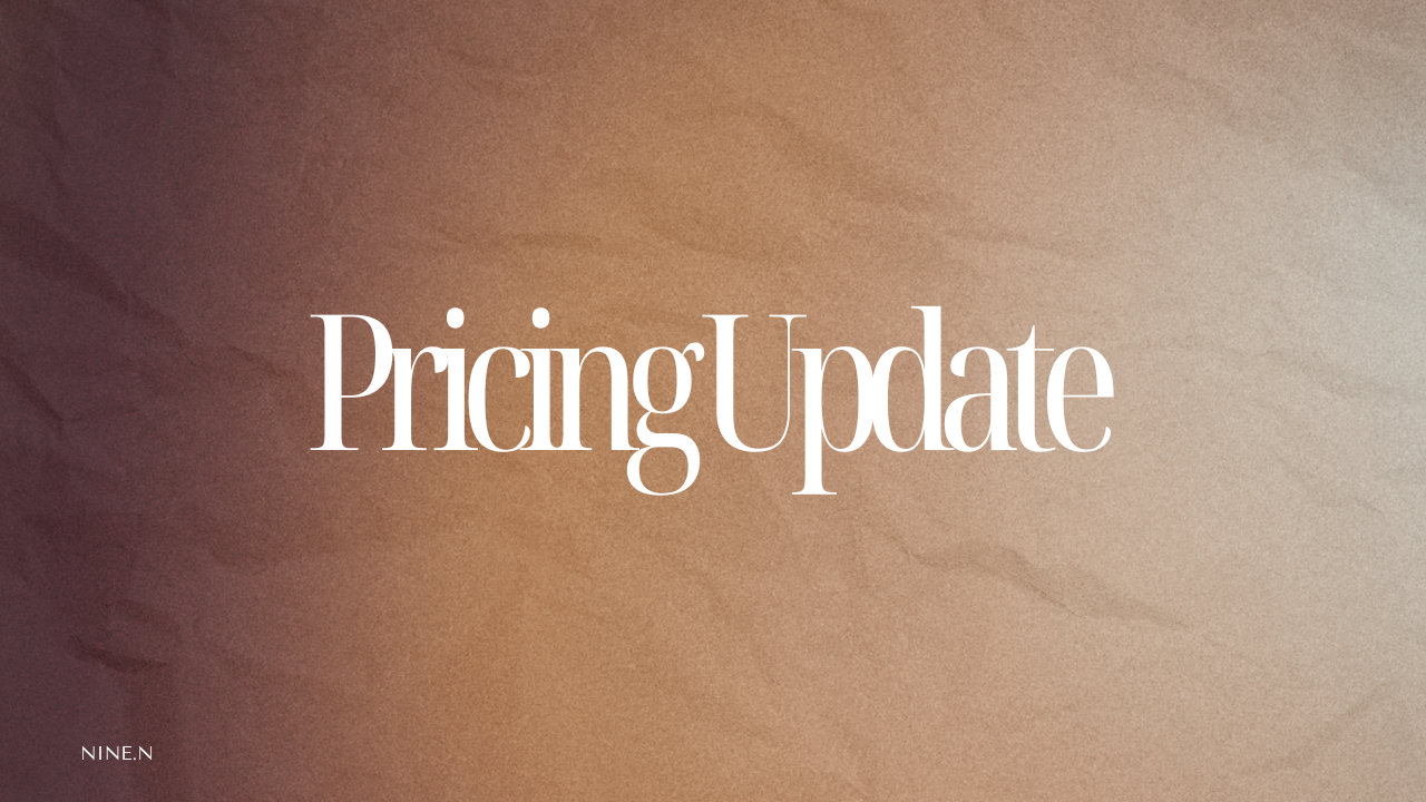 A Note on Our Pricing - 2024 – NINE.N